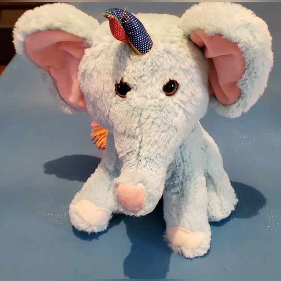 Kellytoy | Toys | Kellytoy Plush Blue Elephants Sku 393 | Poshmark